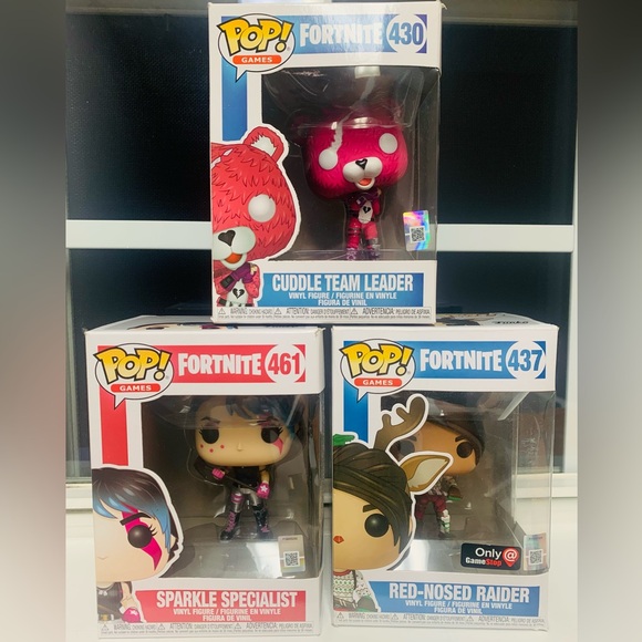 Funko | Toys | Funko Pop Fortnight Cuddle Team Leadersparkle ...